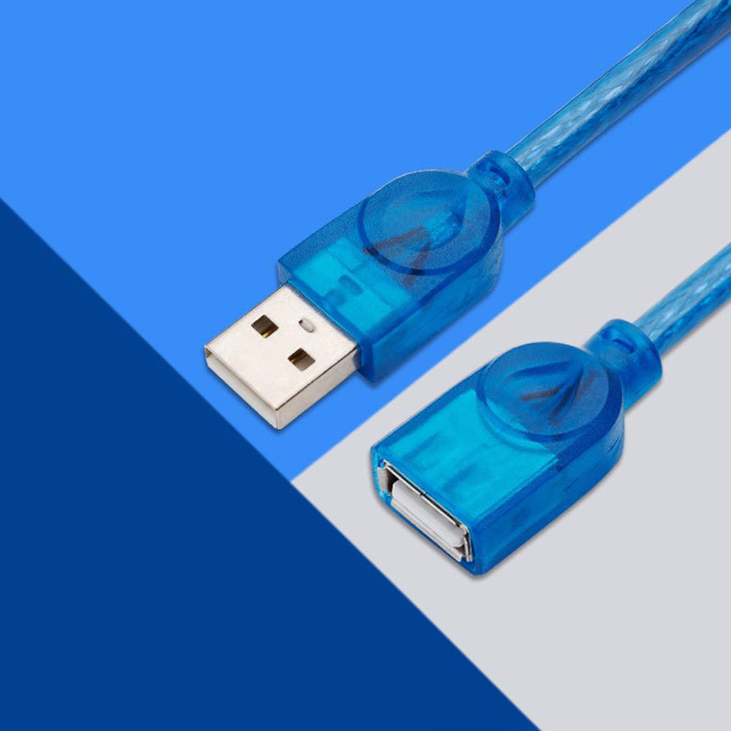 Cheap 1.5/5/10m 2 USB Transmission Speed High Female to Male Data Cable ...