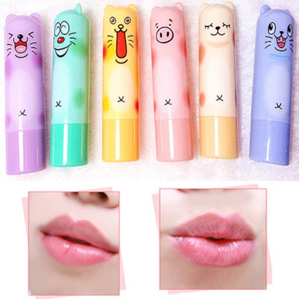 Buy Moisturizing Colourless Cartoon Lip Balm Natural Plant Sphere Lip ...