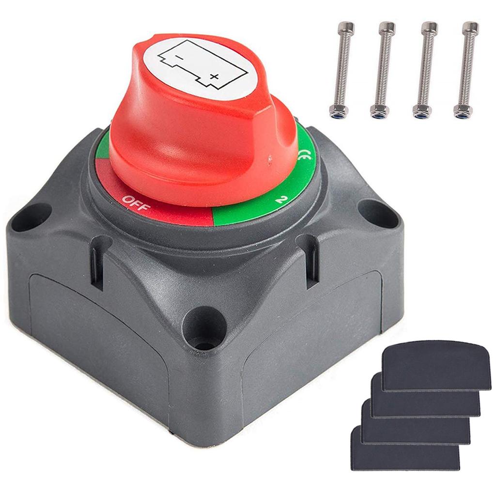Buy Car battery disconnect switch 12V 24V marine 200A 300A dual battery ...