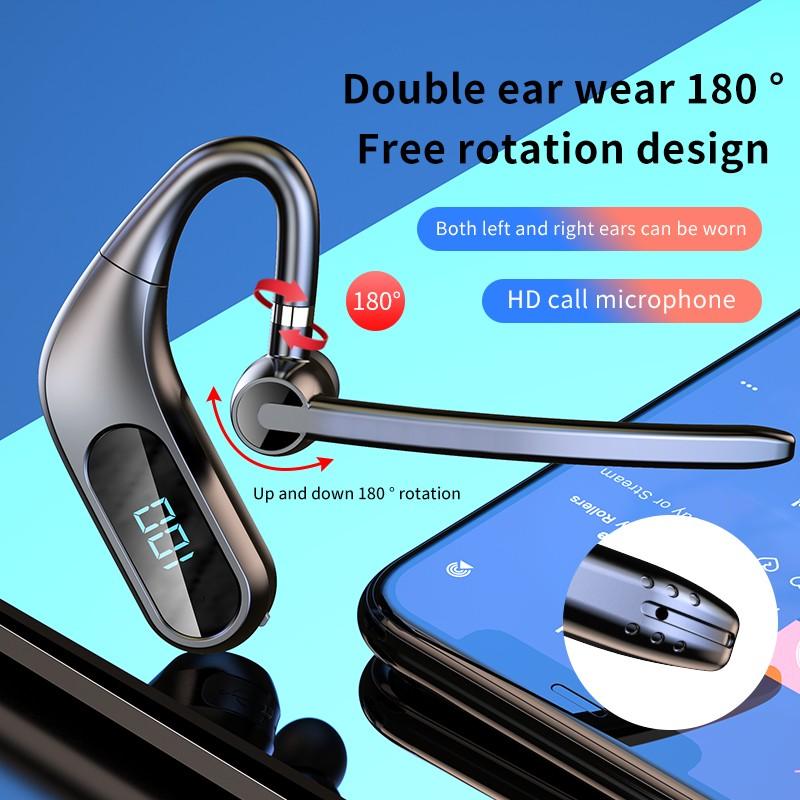 Buy In-Ear Earbuds With Microphone Long Standby Business Headset ...