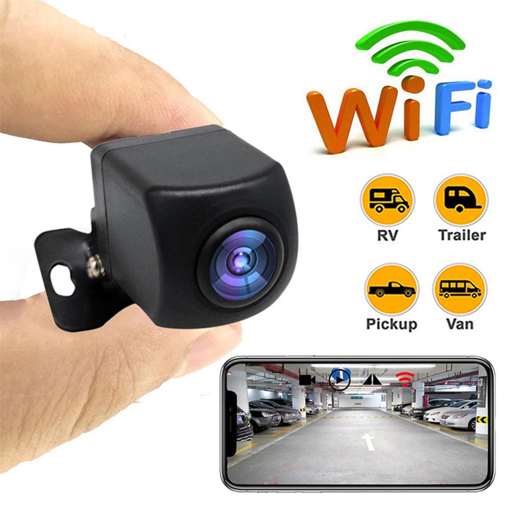 Car Backup Camera 170degrees WiFi Wireless HD 1080P Rear View Camera ...