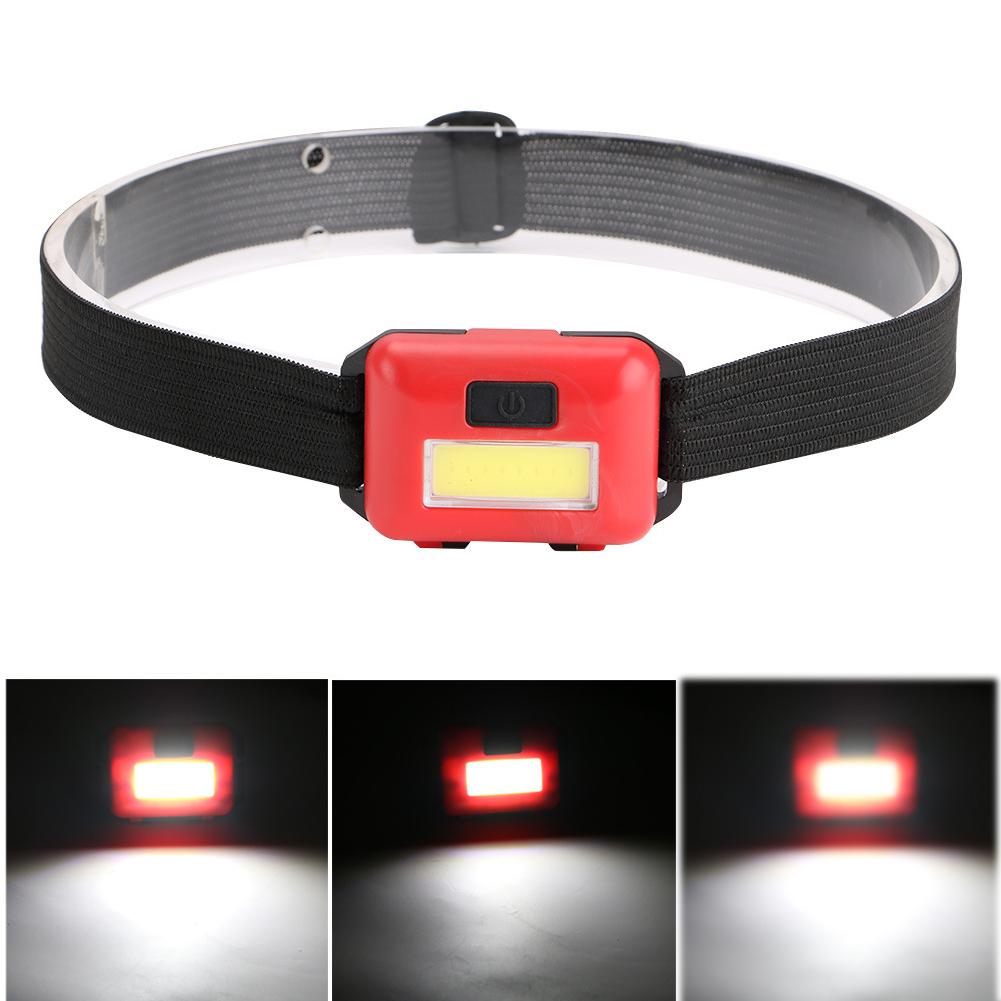 Satın alın 3 Modes Strong LED COB Headlight Outdoor Camping Mini ...