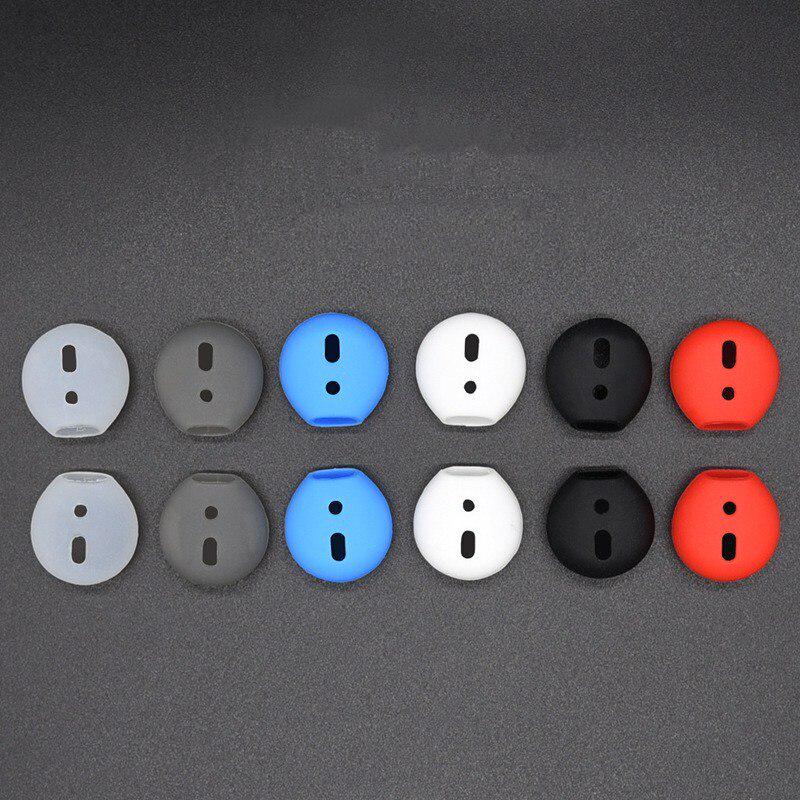 Buy 2 Pairs Ultra Thin Earphone Tips Anti Slip Earbud Silicone Earphone ...