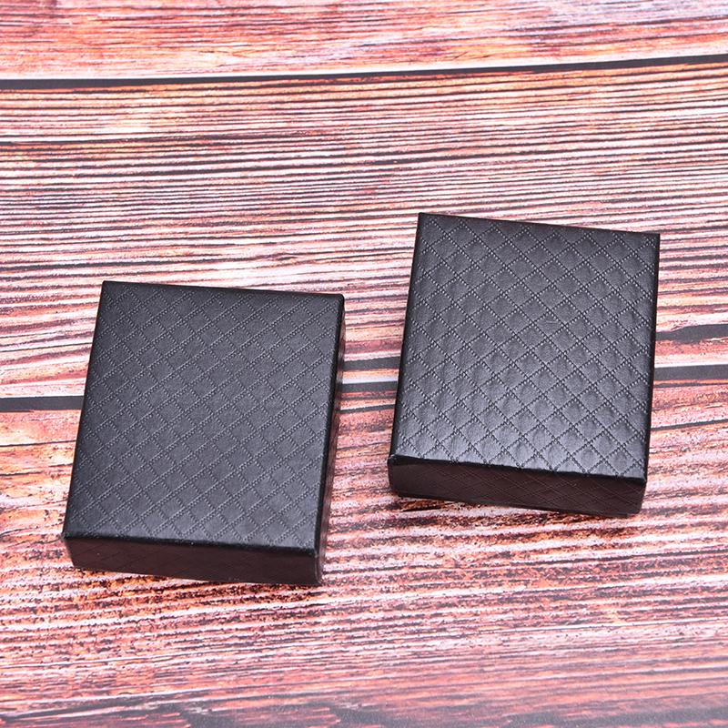 Buy 1Pc Simple Pocket Watch Box Case Black Cardboard Cases Gifts Watch ...