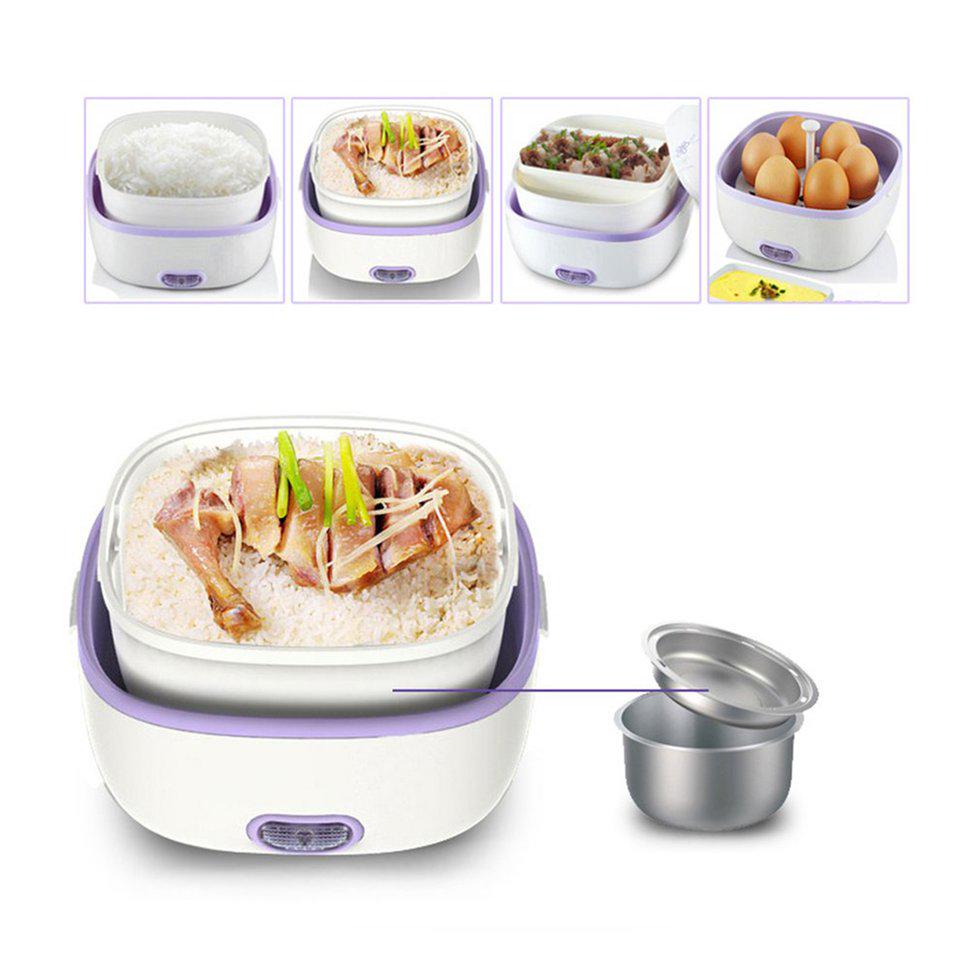 Buy Rice Cooker Electric Lunch Box 220V Multifunctional Mini Portable ...