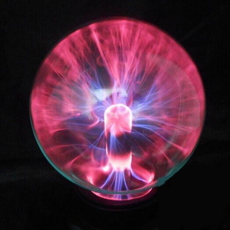 Buy Crystal Plasma Magic Glass Sphere Novelty Lightning ball Light ...