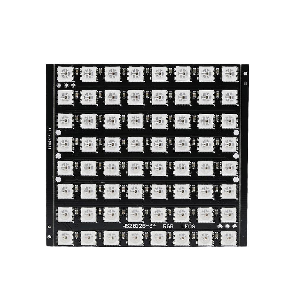 Buy WS2812B 8x8 64-Bit Full Color 5050 RGB LED Lamp Panel Light for ...