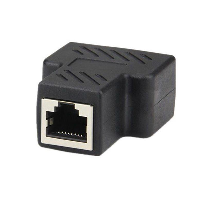 Buy Splitter Adapter 1 To2 Sports RJ45 Lan Ethernet Network Connector ...