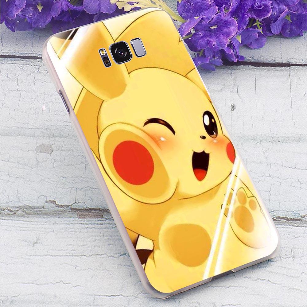 Buy Cute Pikachu Phone Cover for Samsung M30S Case Galaxy A5 A6 A70S ...