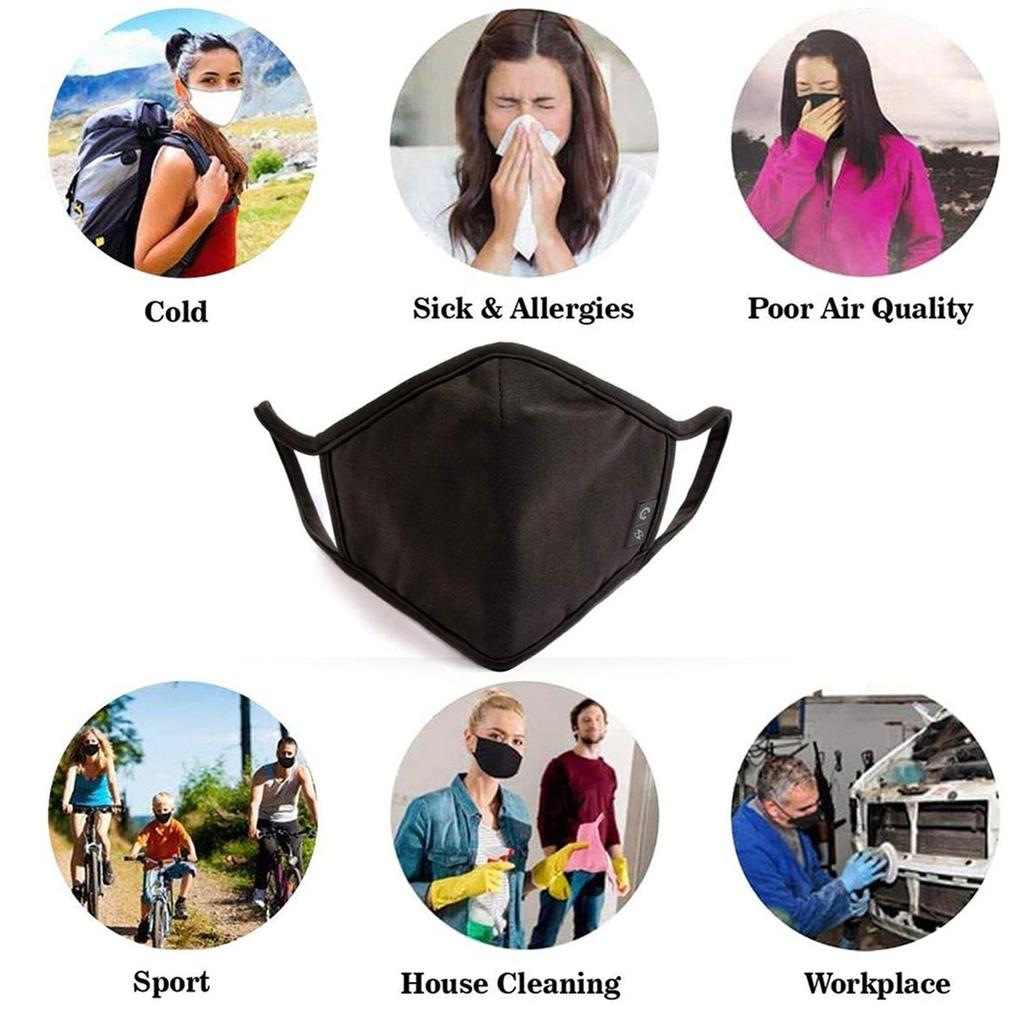 Buy Neutral Type Washable And Reusable 3 Layers Of Dust-Proof And ...