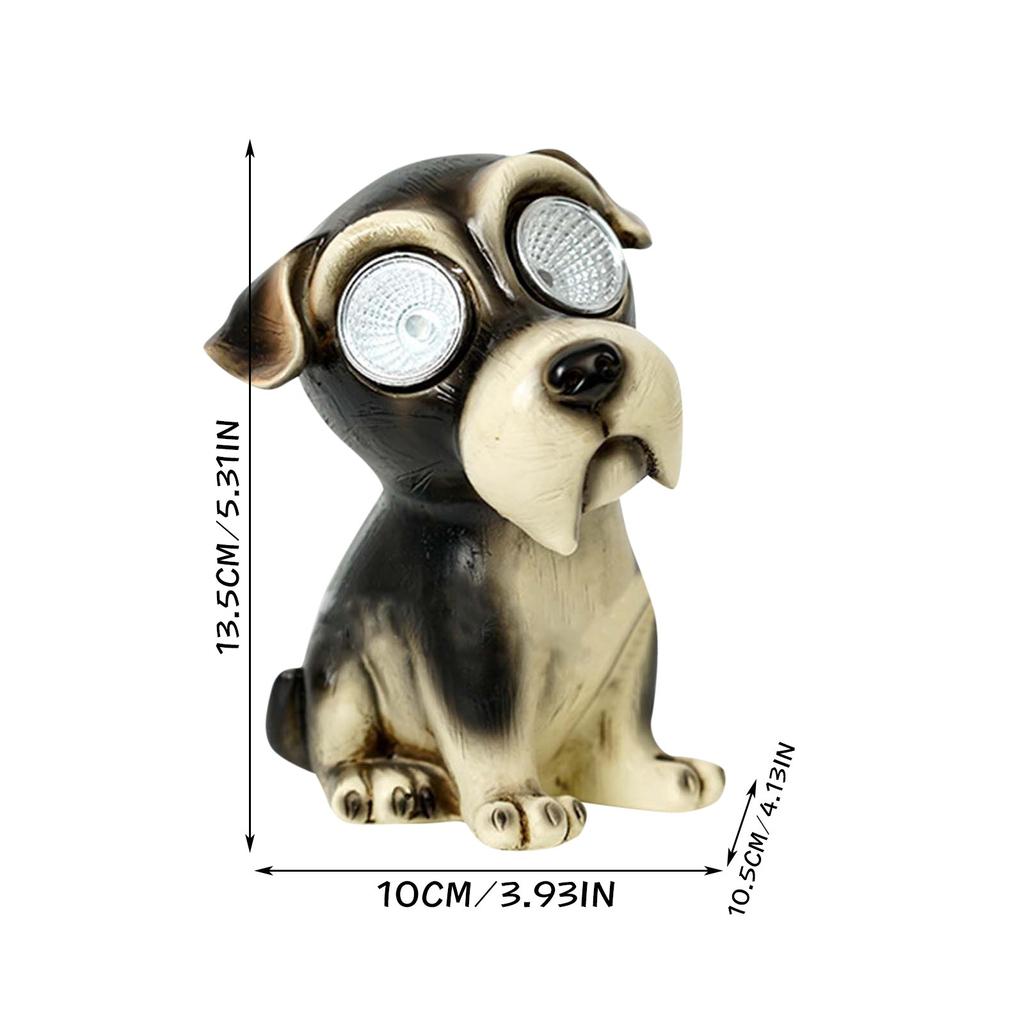 Buy (Diamonds22)Solar Dog Light Ornaments Outdoor Lawn Courtyard Garden ...