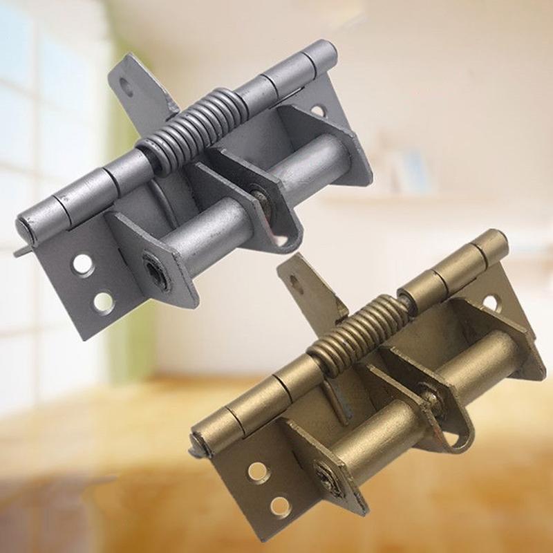 Buy Metal Automatic Spring Door Closer Door Closing Hinge Adjust The ...