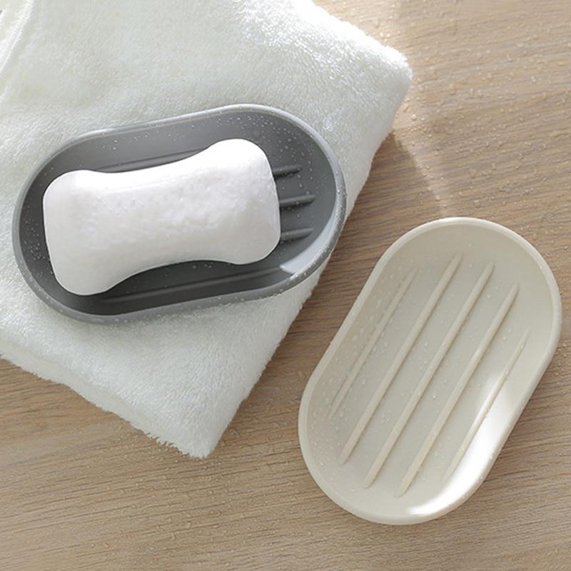 Hot Sale 1 Pcs Plastic Soap Dish Plastic Bathroom Creative Draining ...