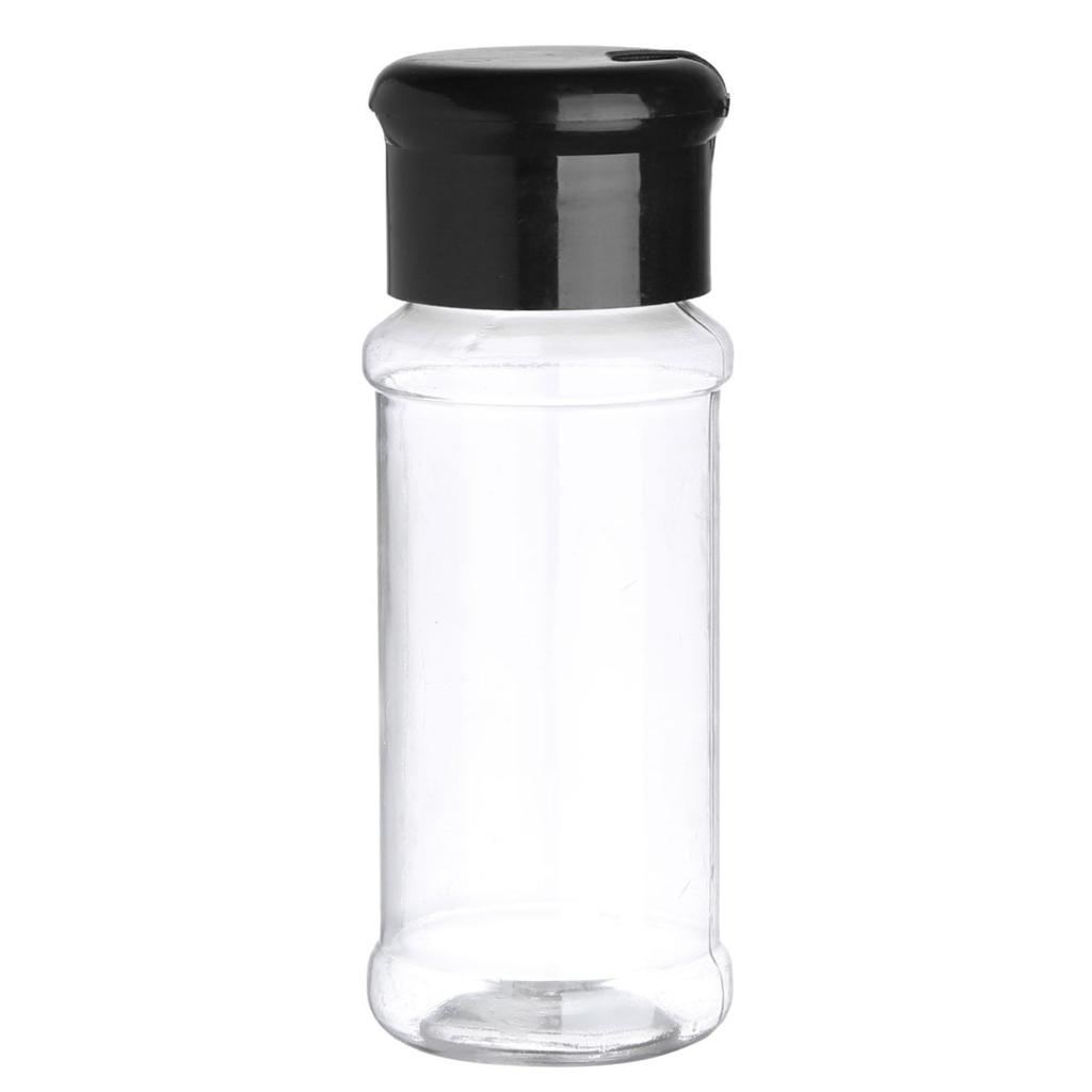 Buy 10Pcs 100ml Spice Jar Plastic Salt Pepper Seasoning Jar Kitchen ...