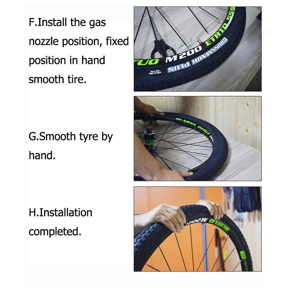 Buy Roll Puncture-proof MTB Mountain 2 Bike Bicycle Tire Lining Inner ...