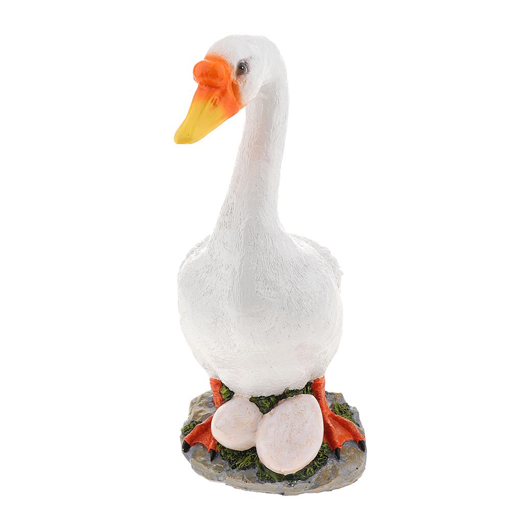 Buy Garden Outdoor Resin Statue Goose with Eggs at affordable prices ...