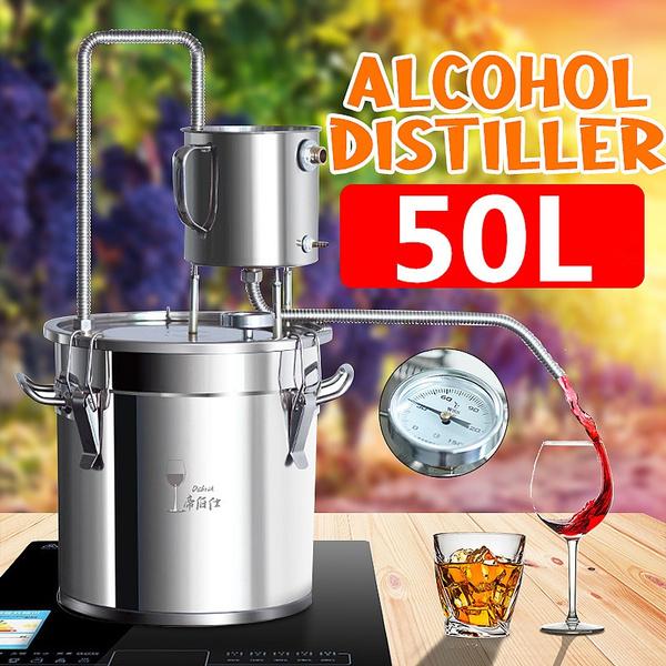 Neueste 50 L Alkohol Distiller 304 Edelstahl Home Moonshine Water ...