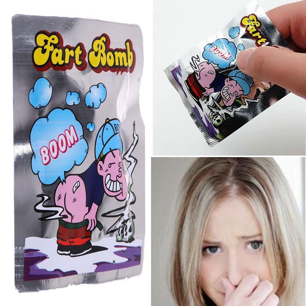 Buy YUJISOO Funny Shock Toys Explosion Smelly Package Toy Stink Bomb ...