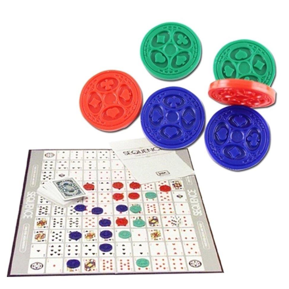 Buy DD ZZ Party Games Sequence Playing Cards Game Strategy Game at ...