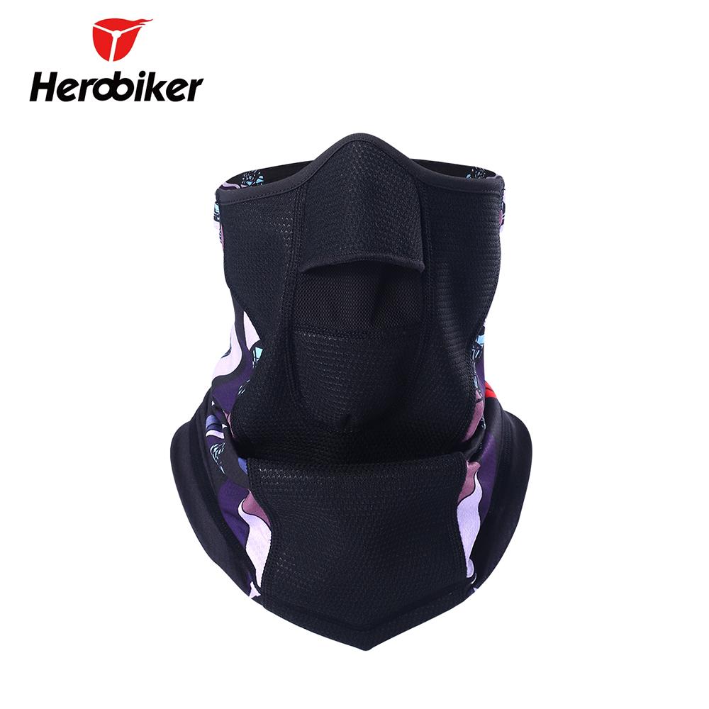 Buy HEROBIKER Motorcycle Mask Windproof Motorcycle Face Mask Ski ...