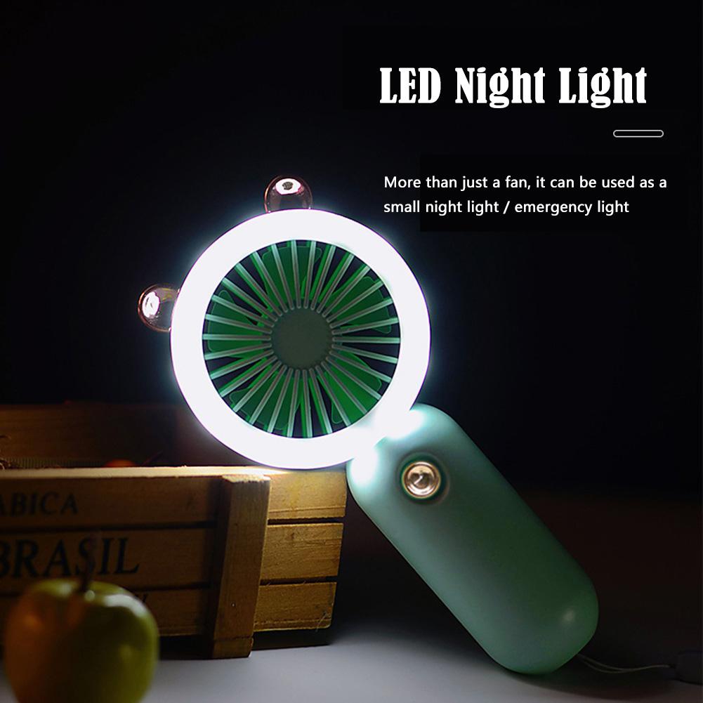 Cheap Usb Rechargeable Mini Portable Fan Handheld Led Night Light ...