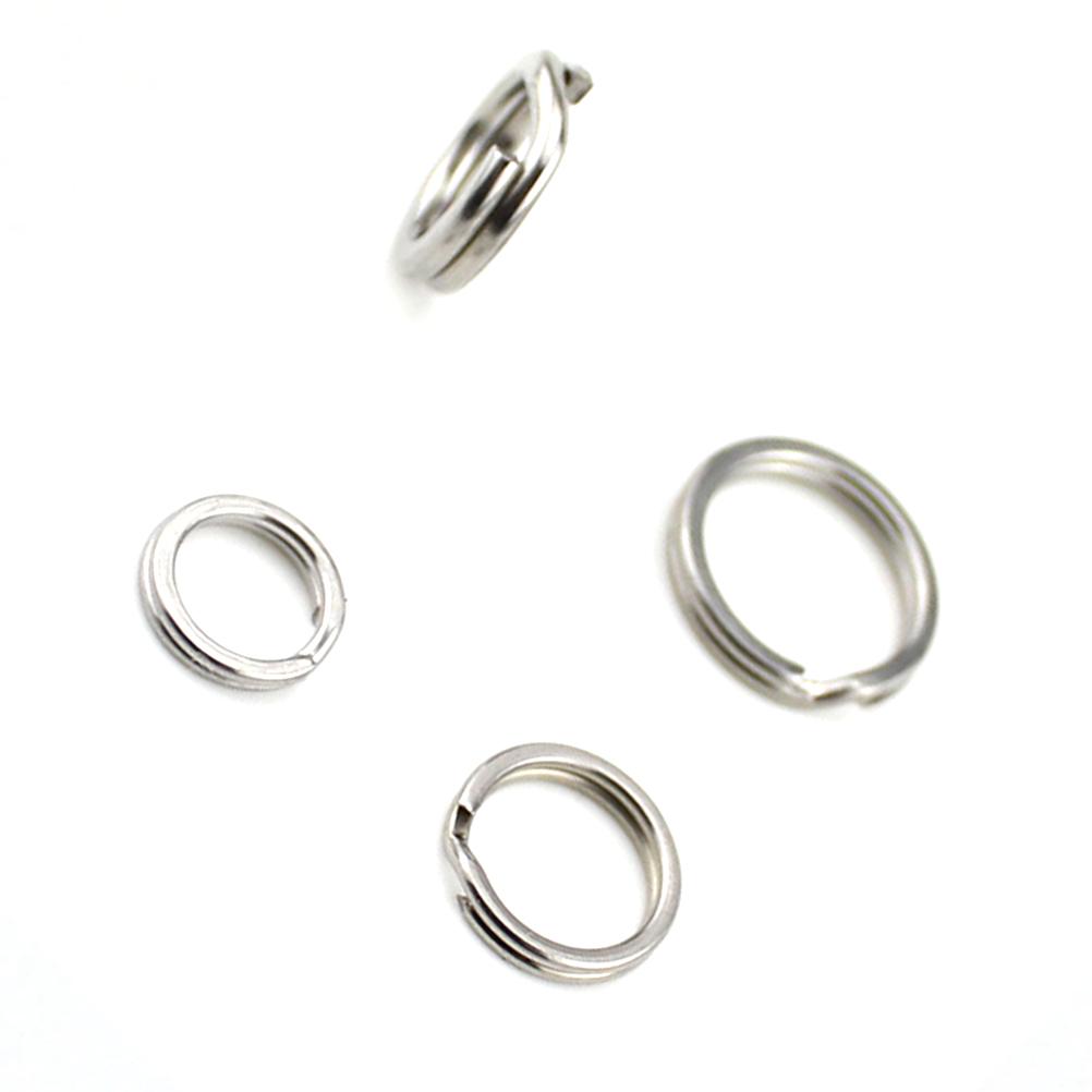 Buy 200pcs Double Split Rings High Strength Durable Heavy Duty Premium ...