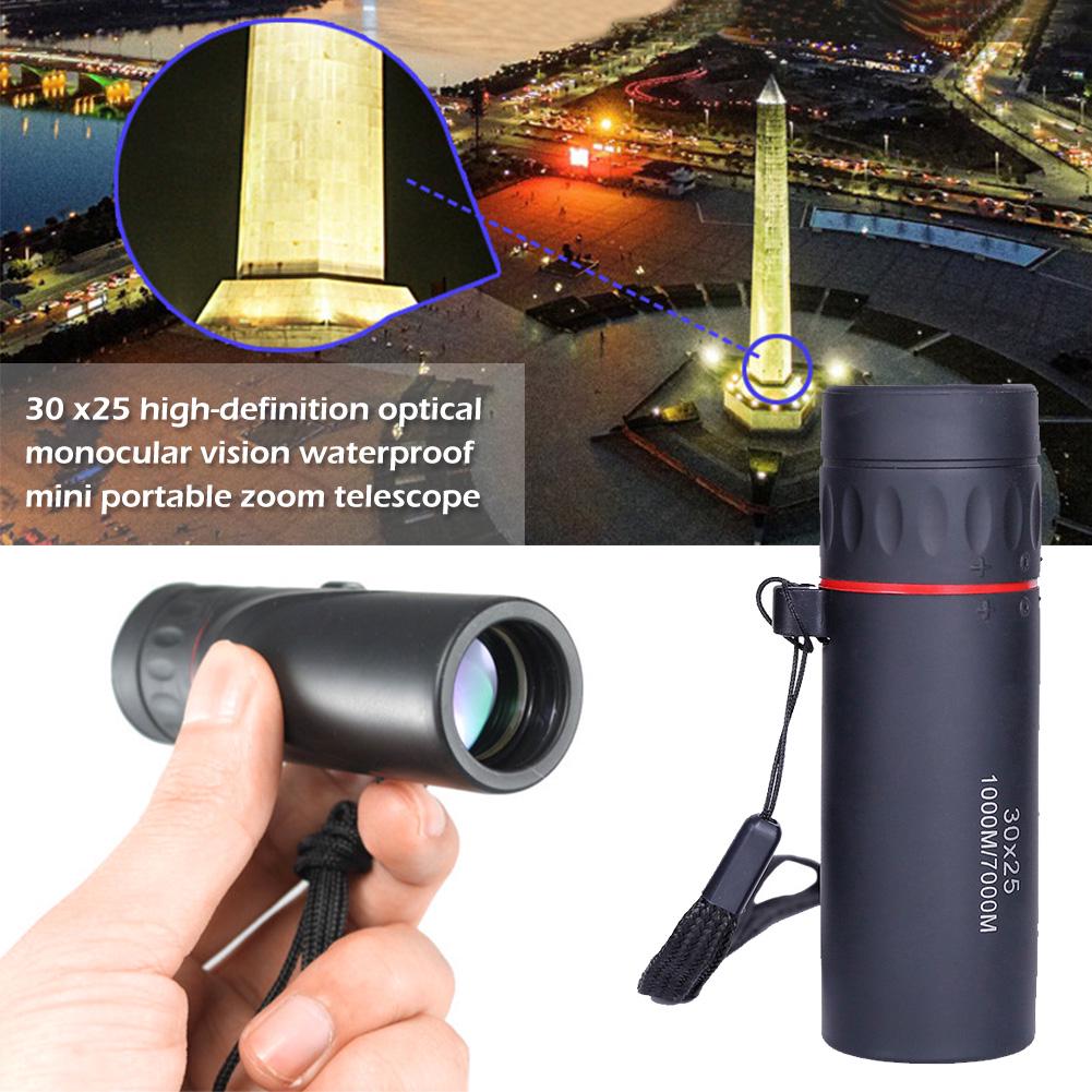 Buy 30x25 HD optical monocular night vision waterproof mini portable ...