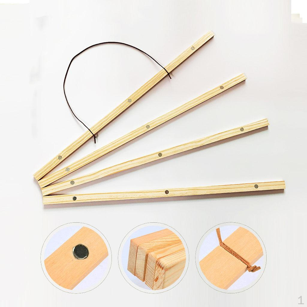 Cheap 21CM61CM DIY Magnetic Wooden Photo Hanger Frame Scroll Print ...
