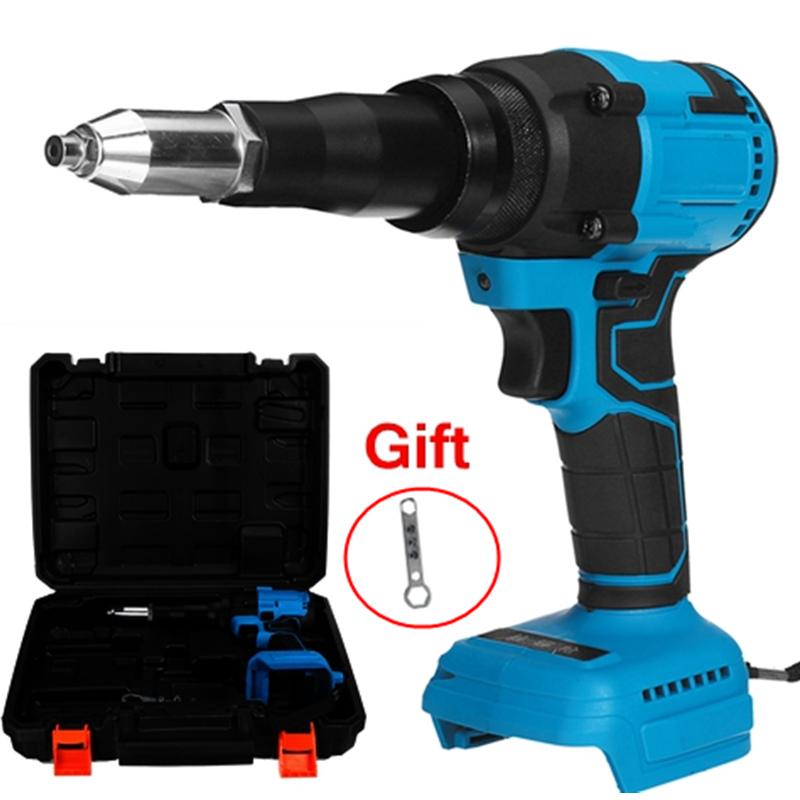 Cordless Rivet Gun Electric Blind Riveter 125N.m 3 Speed 2mm-5mm with ...