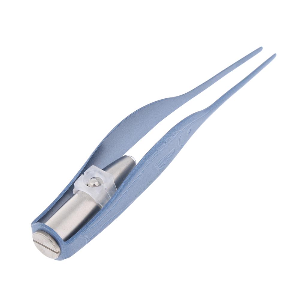 Buy Stainless Steel Ear Tweezer Wax Remover Cleaner Wit LED Light Blue ...