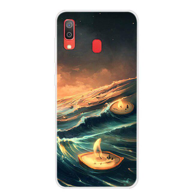 Buy Silicone Soft TPU Back Case For Samsung Galaxy A30 A 30 Phone Cover ...
