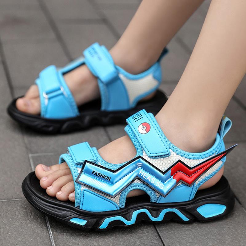 Buy Kids Summer Boys Girls Sandals Soft Soled Beach Shoes School ...