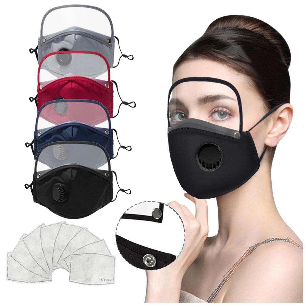Buy [777] Adults Washable Reusable Face Mask With Filter And Detachable ...