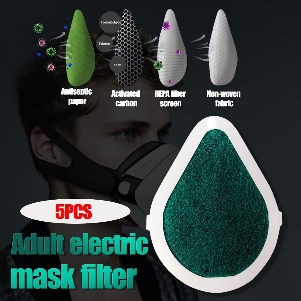 Buy Adult Deluxe Edition Smart Electric Mask Filter Chip Dustproof ...
