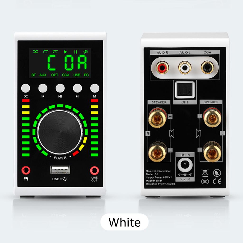 Buy Audio HiFi Bluetooth 5.0 Power Class D Amplifier Ma12070 Digital ...
