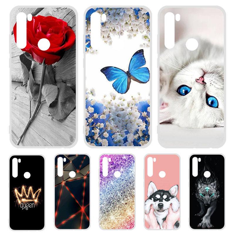Buy Akaibeila Painted Soft Case for Xiaomi Redmi Note 8T 6.3 inch Back ...