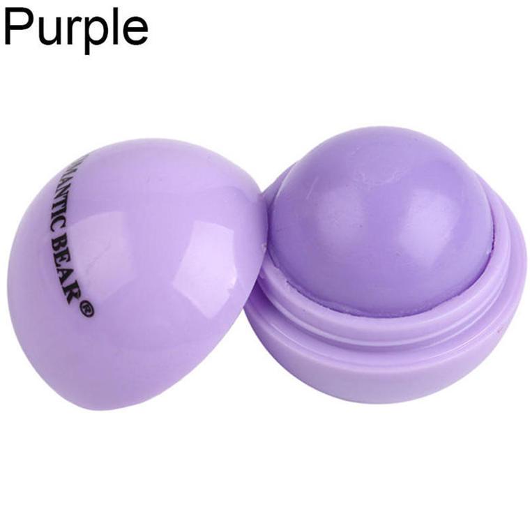 Buy 6 Colors Round Ball Lip Cream Balm Long Lasting Nourishing ...