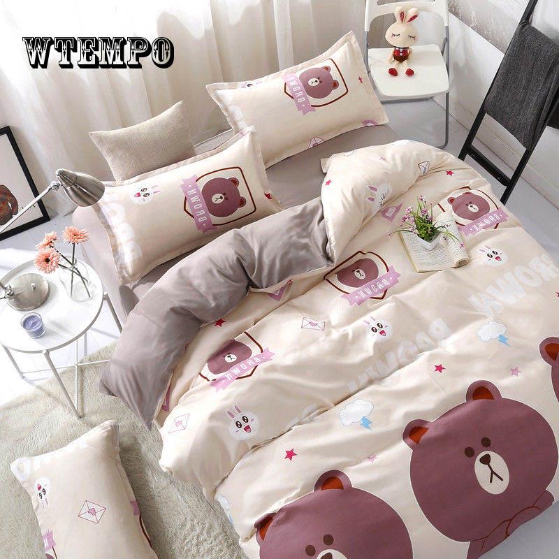 Cheap Comfortable Home Textiles Comfortable 4pcs Bedding Soft Warm ...