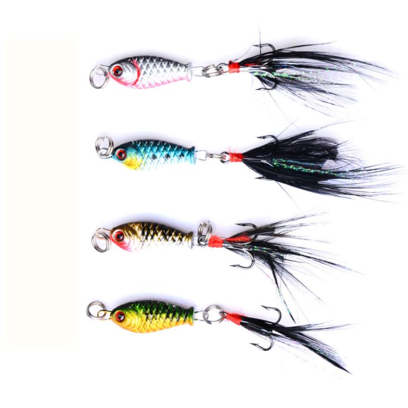 Buy Creative 2.5cm Outdoor Fishman Fishing Bait Fish Shape Hooks Fish ...