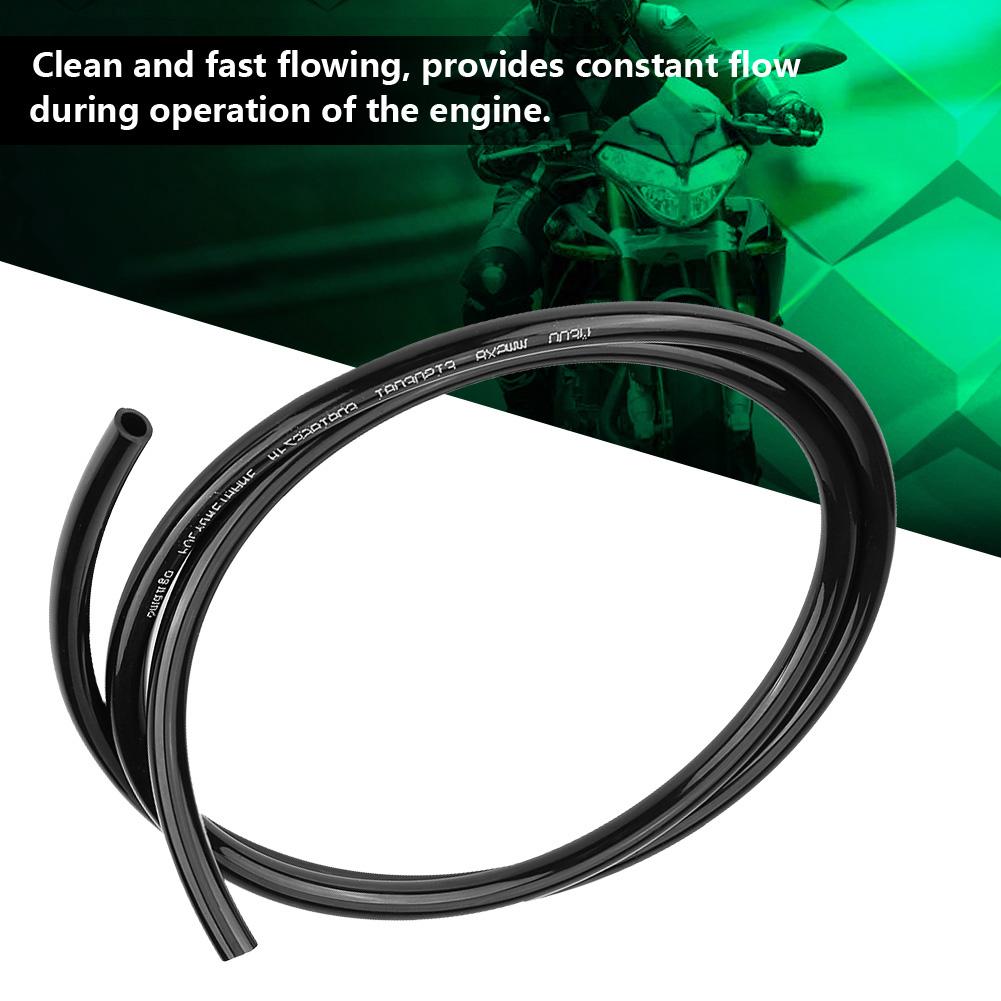 Cheap Motorcycle Universal Non Braided Rubber Fuel Line Hose Petrol Oil ...