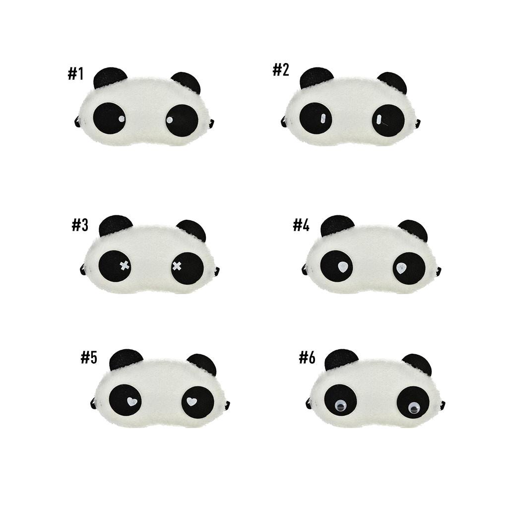 Buy Face Panda Eye Mask Eyeshade Shading Sleep Cotton Goggles Eye Mask ...