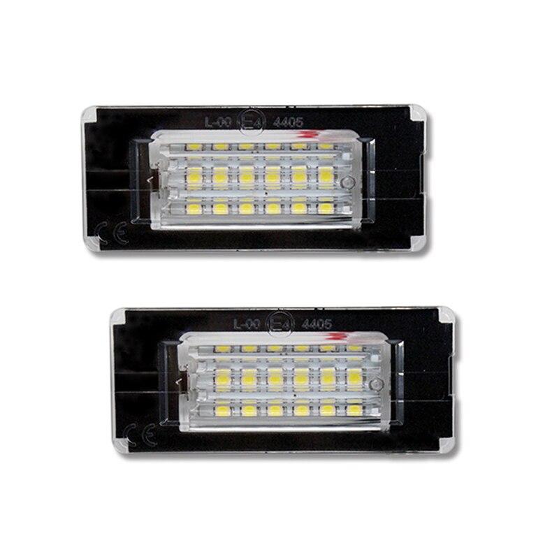 Cheap 2Pcs/Set LED Number License Plate Light for MINI Cooper R52/R55 ...