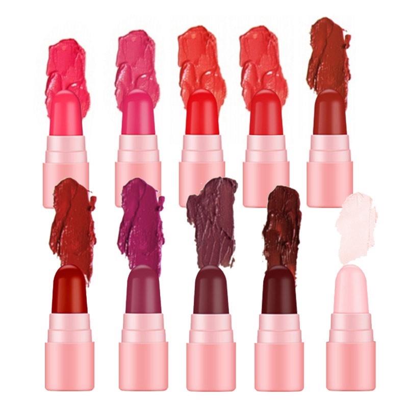 10 Pieces/set Makeup Lipstick Moisturizing Long Lasting Cosmetic Lip ...