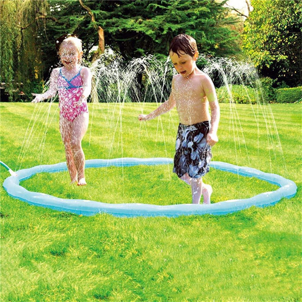 Buy 200CM Children Lawn Sprinkler Hoop Ring PVC Game Water Spray Ring ...