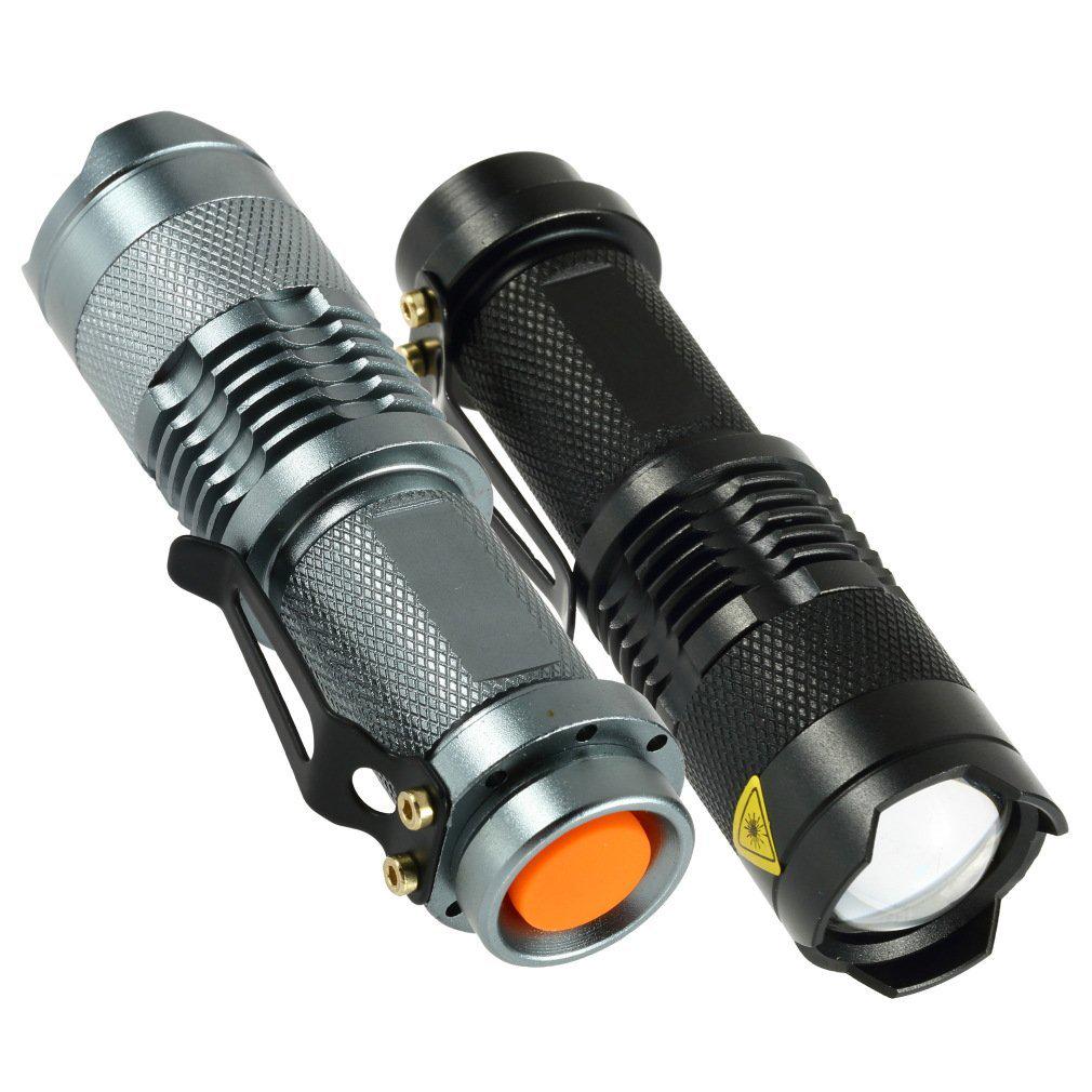 Buy Brand New Mini CREE LED Flashlight Torch Adjustable Focus Zoom ...
