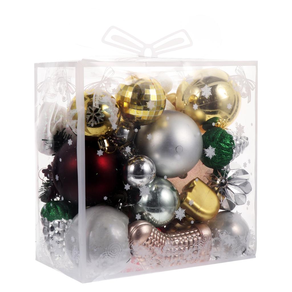 Buy 1 Box Christmas Ball Durable Hanging Ball Pendant Ball Christmas ...