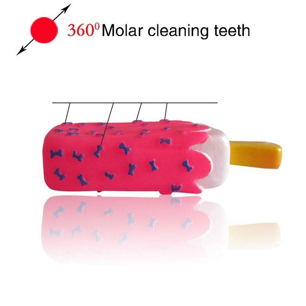 Buy Useful Dogs Puppy Squeaky Rubber Popsicle Shaped Toys Chew Pet Dog ...