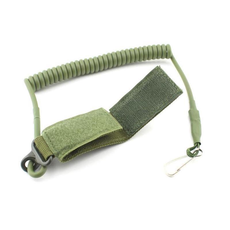 Buy Coil sling rope lanyard Molle elastic tool belt backpack military ...