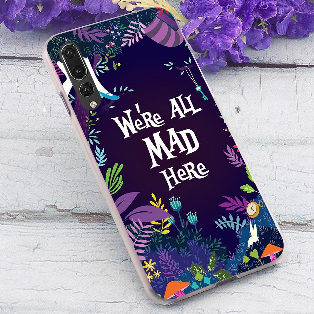 Alice in Wonderland Phone Cover for Huawei Mate 20 Case 30 Pro Nova 2i ...