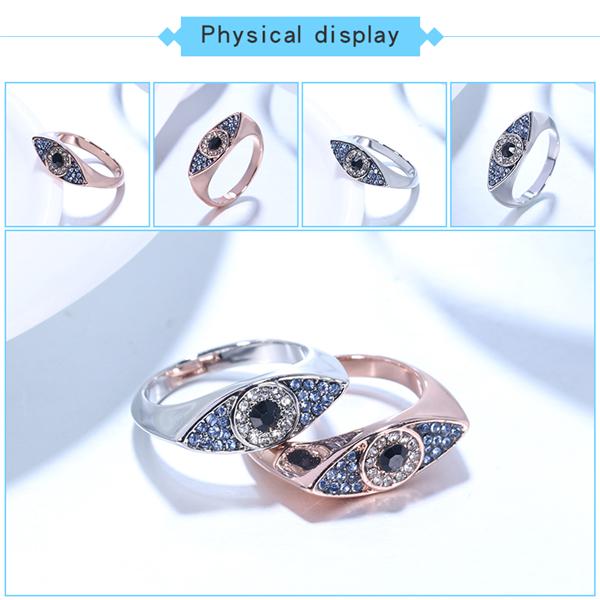 Cumpără Creative Devil's Eye Crystal Ring Fashion Eyes Shape ...